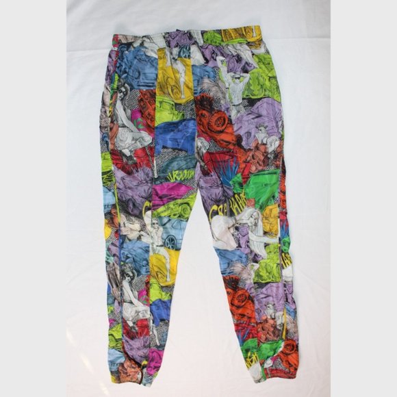 Versace | Pants & Jumpsuits | Nwt Versace Womens Comic Book Print ...